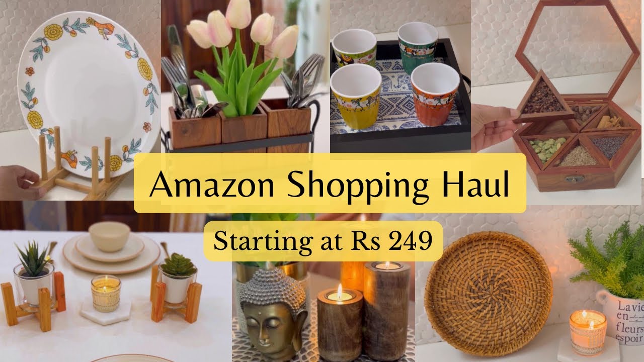 Amazon haul | Best kitchen finds | home must haves - YouTube