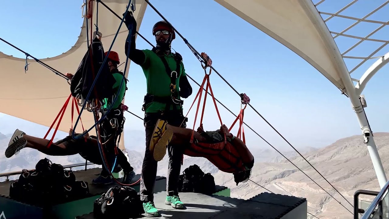 World's Longest Zipline! Jebel Jais Flight Experience | Toroverde UAE ...