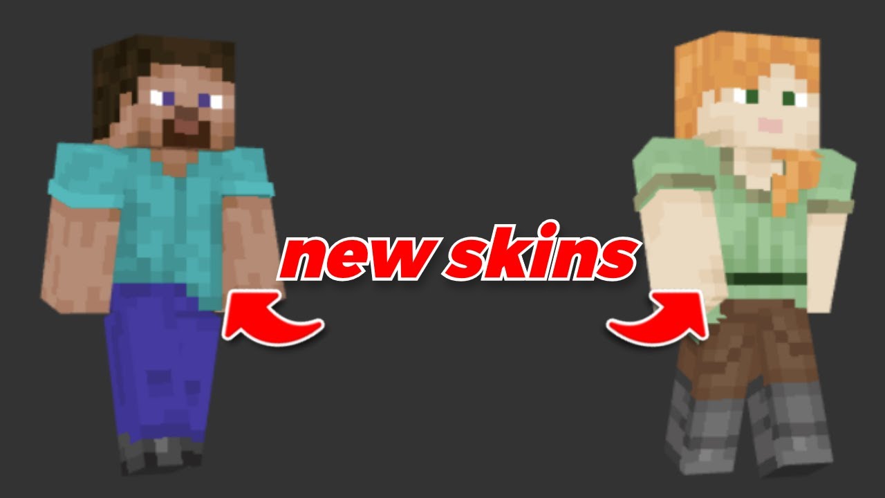 Minecraft Steve's skin just got updated after 13 YEARS... - YouTube