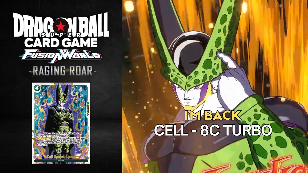 (Dragon Ball Super Card Game Fusion World) I'm back! Cell vs Goku (U ...