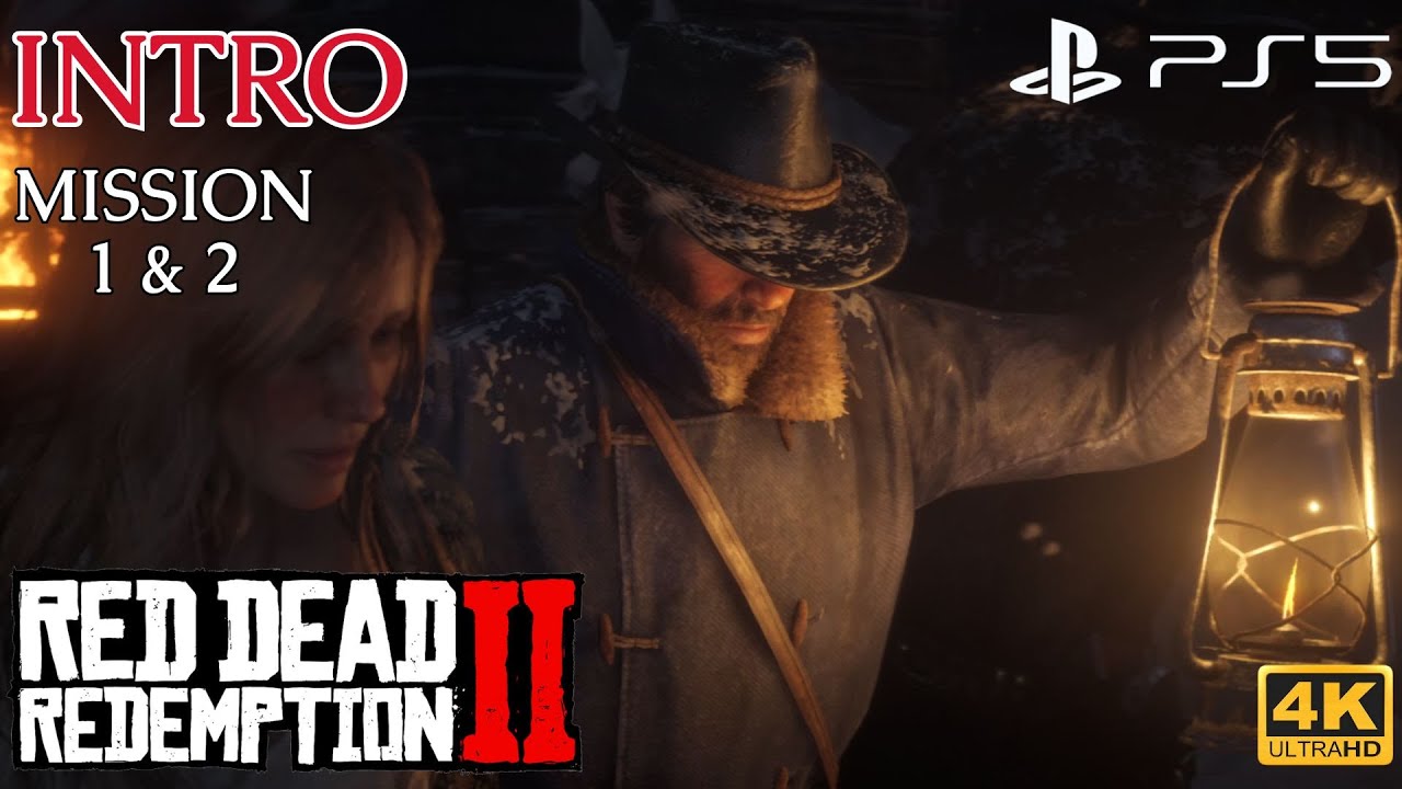 Red Dead Redemption 2 - Intro & Mission 1 & 2 - Outlaws from the West ...