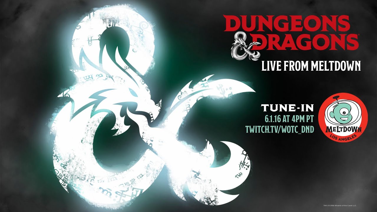 D&D Live from Meltdown - June 1st! - YouTube