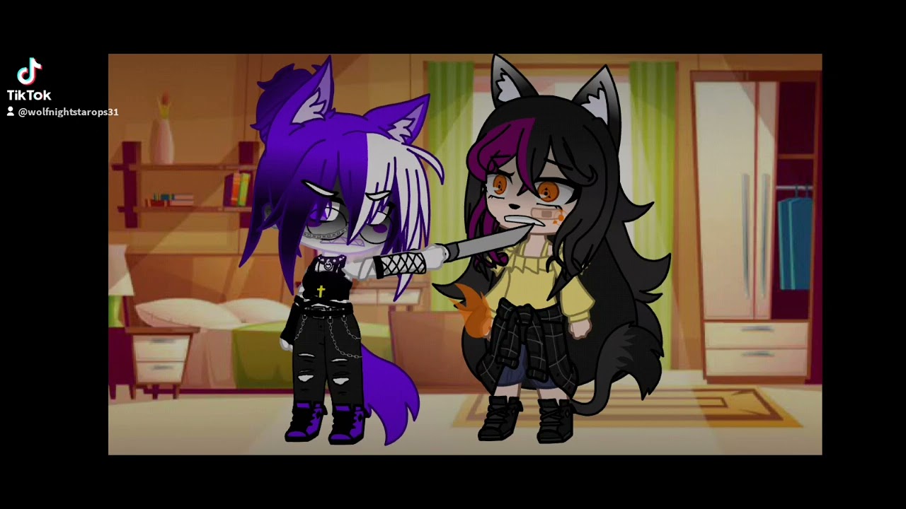Voçê não irá me manipular!(Mem3) gacha nox wolfnight e Sabrina primas ...