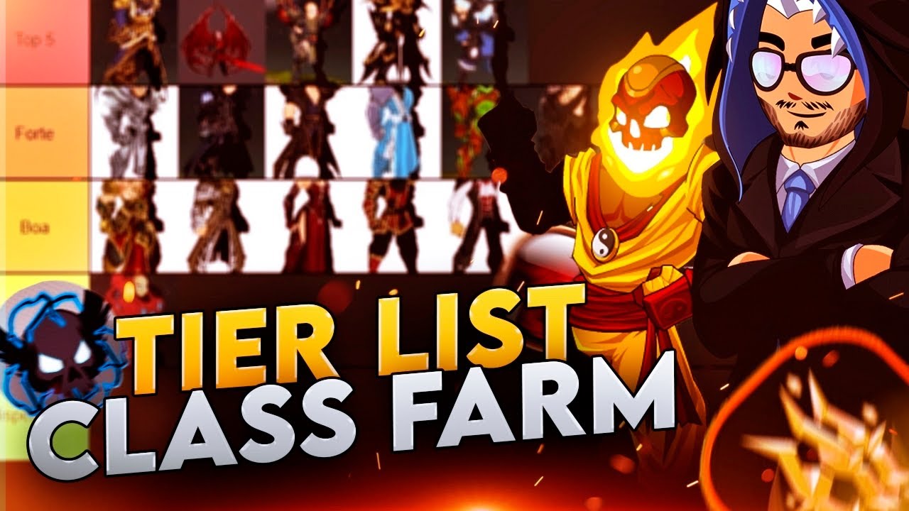 AQW - TIER LIST DAS MELHORES CLASS PRA FARM! ft @scorpionaqw - YouTube
