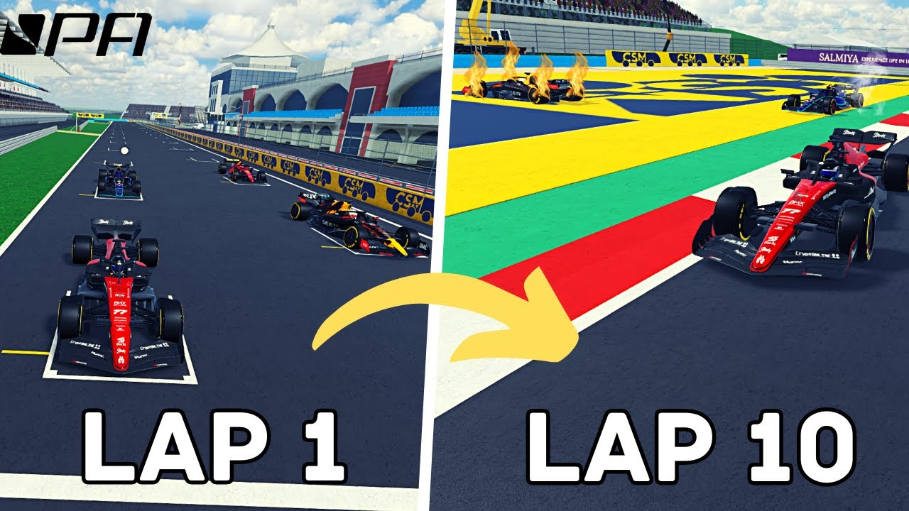 F1 23 Drive until the Tyres EXPLODE! (Formula Apex Roblox) - YouTube