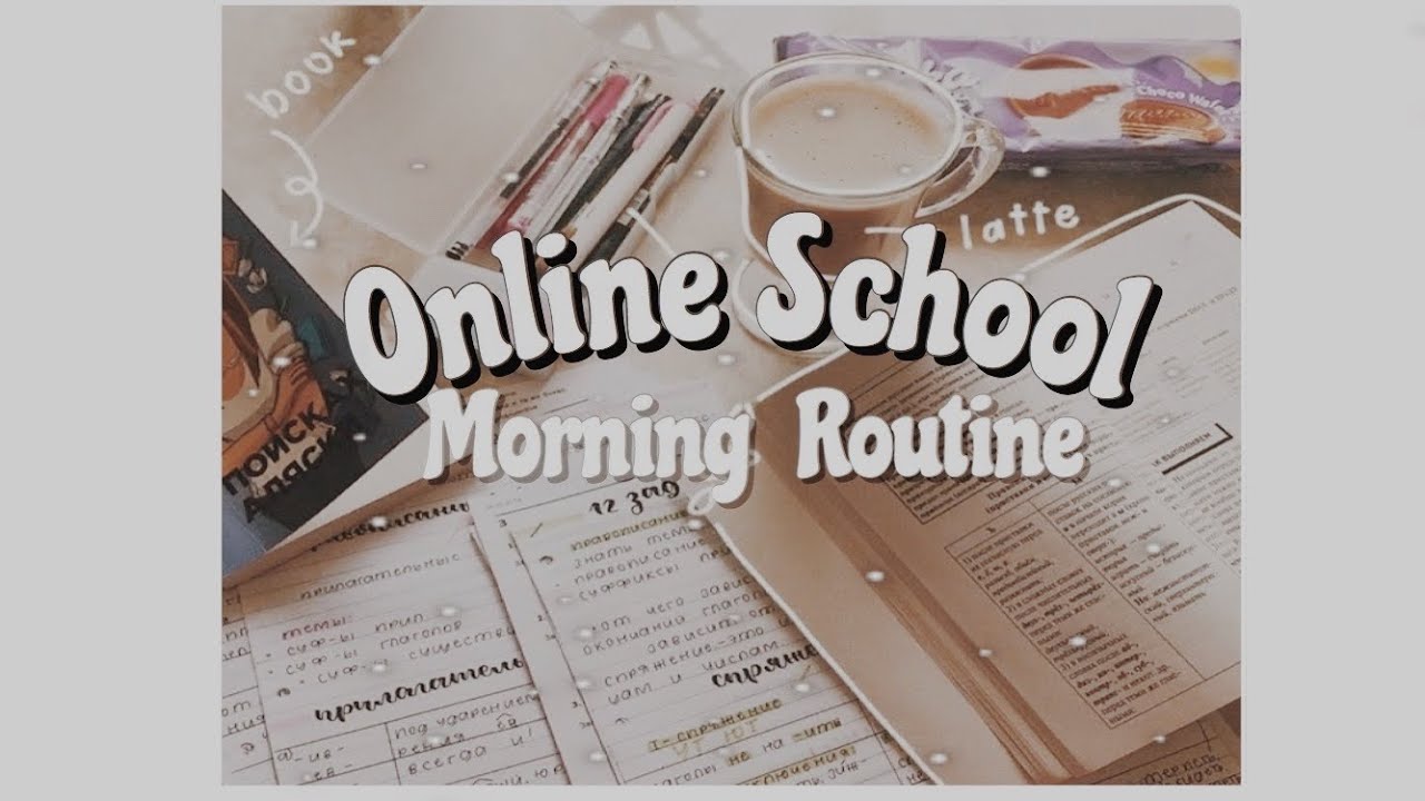 My Online School Morning Routine (read description) - YouTube