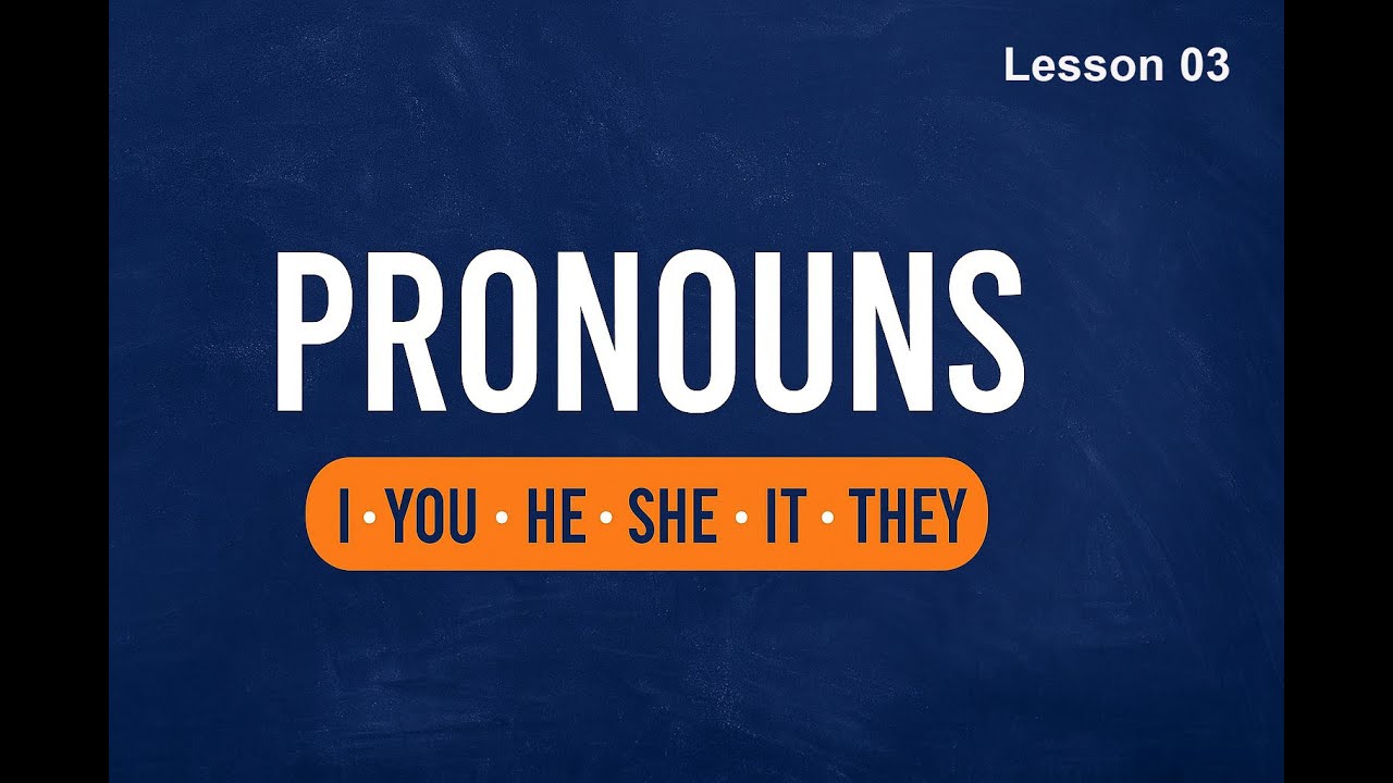 Subject Pronouns - Short Story - YouTube