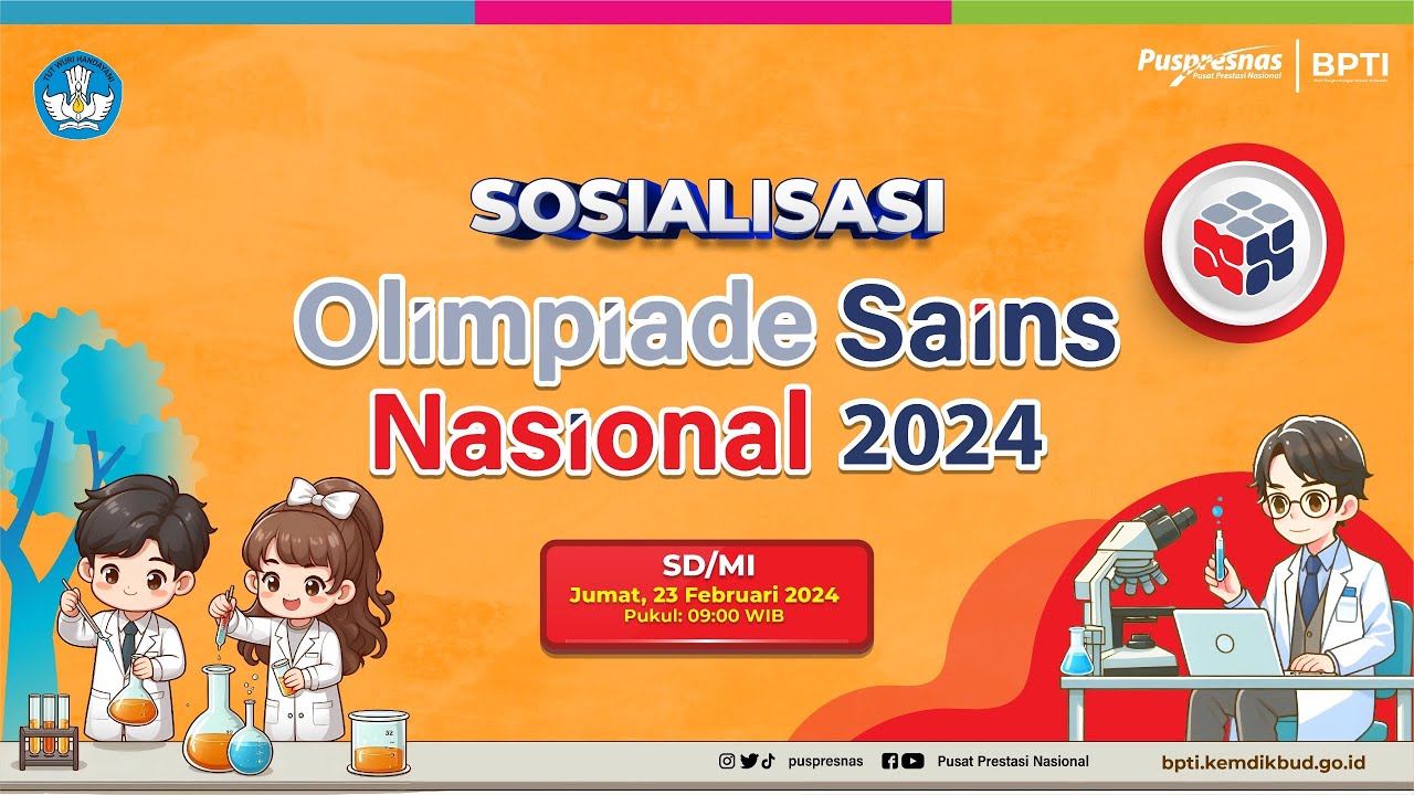 Sosialisasi Olimpiade Sains Nasional (OSN) Jenjang SD/MI Tahun 2024 ...