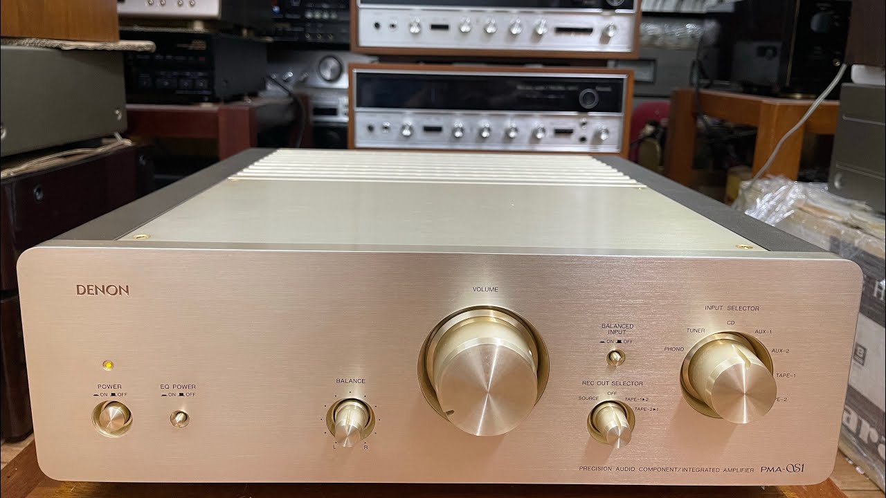 Ampli Hi end Denon Pma-S1 zin đẹp xuất sắc. Có giá trị nghe nhìn sưu ...