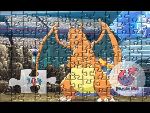 Pokemon Charizard Puzzle Kid Jigsaw Puzzles For Toddlers - YouTube