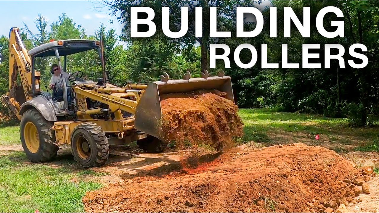 Building 150ft of Rollers - Mx Track Build #13 - YouTube
