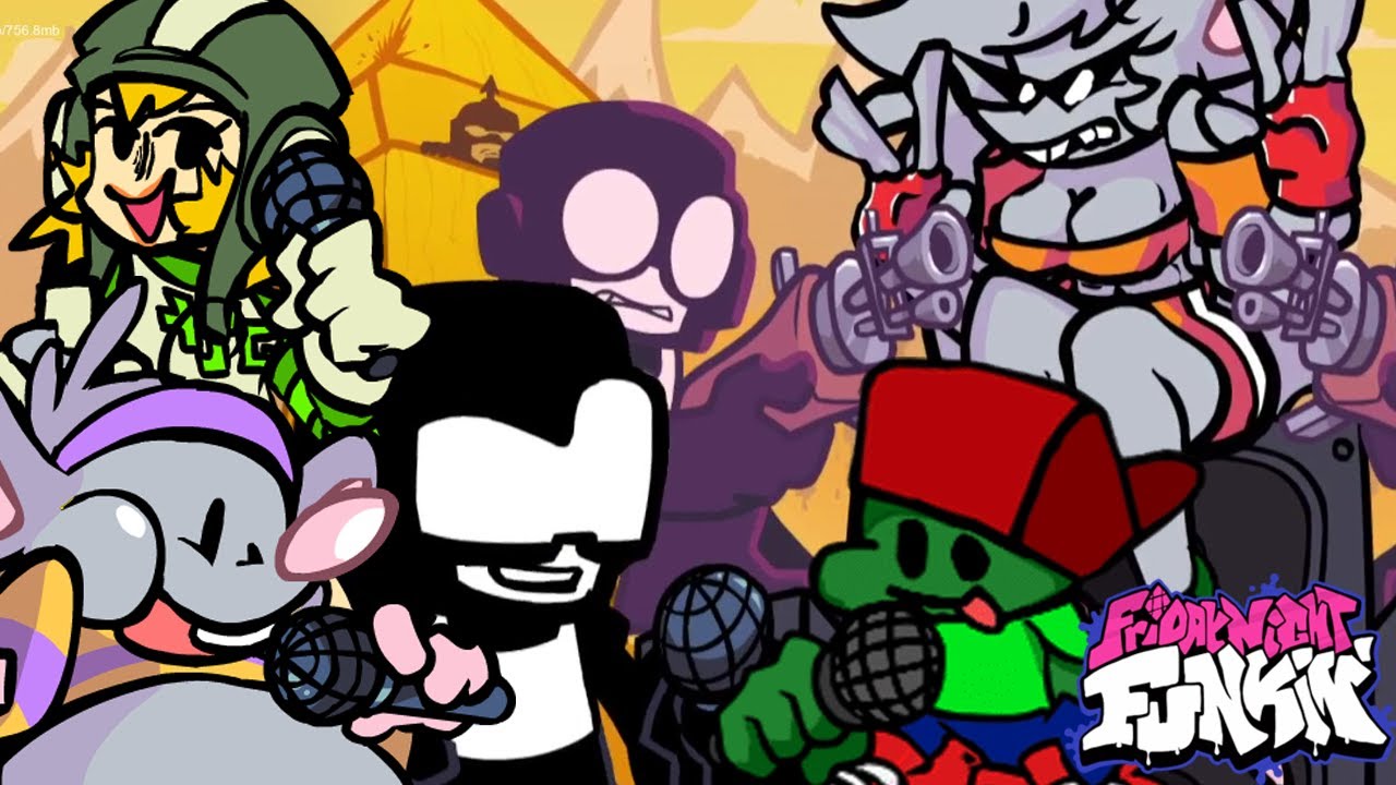 SAVING TALL RAT GIRLFRIEND AND RAT TRAP! | Friday Night Funkin' - Ritz ...