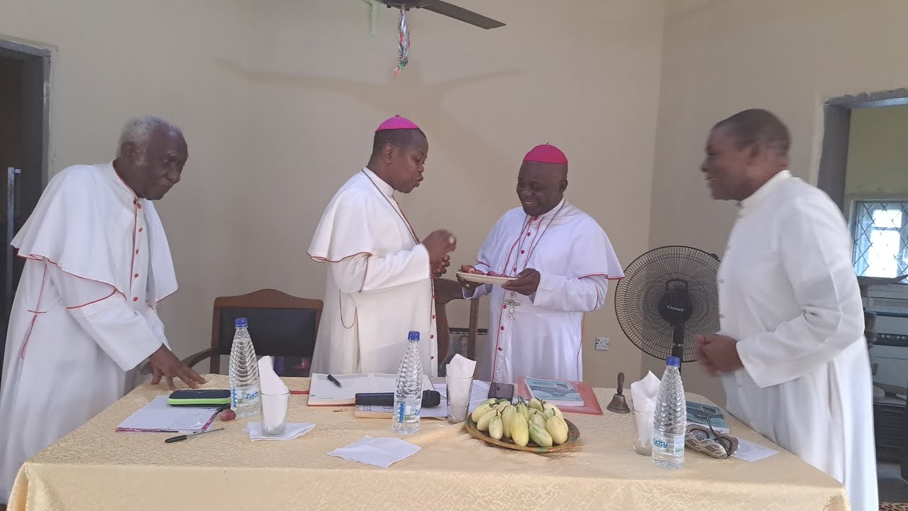 Bishop Obodo expresses joy visiting Bishop Nwobi and the Ahiara ...