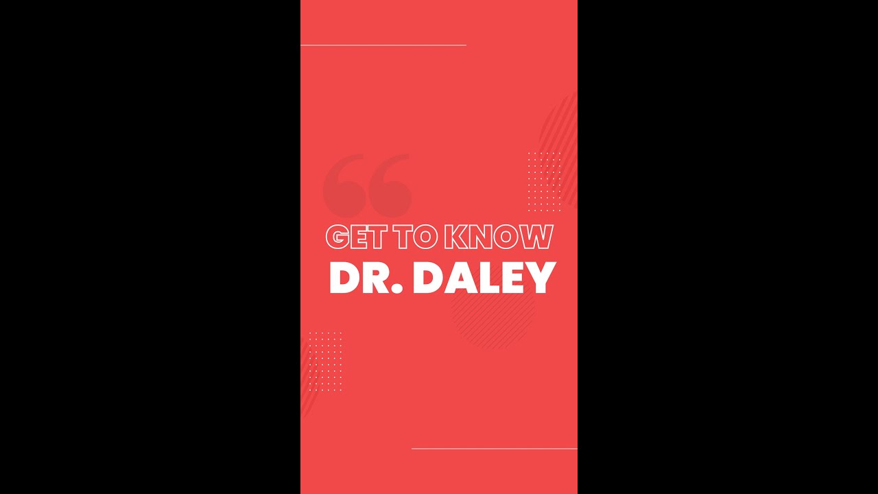 Get to know Dr. Daryl Daley - YouTube