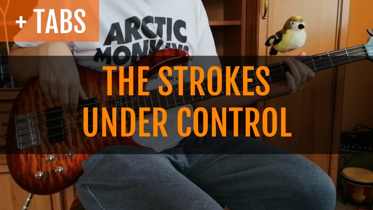 The Strokes - Under Control (Bass Cover with TABS!) - YouTube