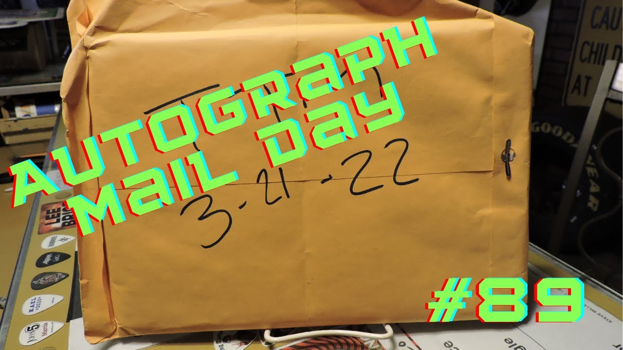 Autograph Mail Day TTM #89 70s & 80s rock - YouTube