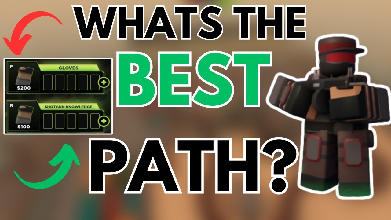 What's The BEST PATH To Upgrade For The Shotgunner? l Tower Defense X ...