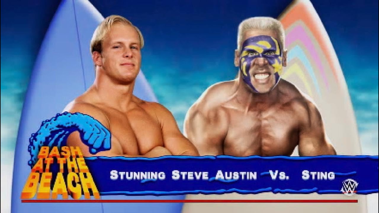 WWE 2K16 | Stunning Steve Austin vs Sting - YouTube