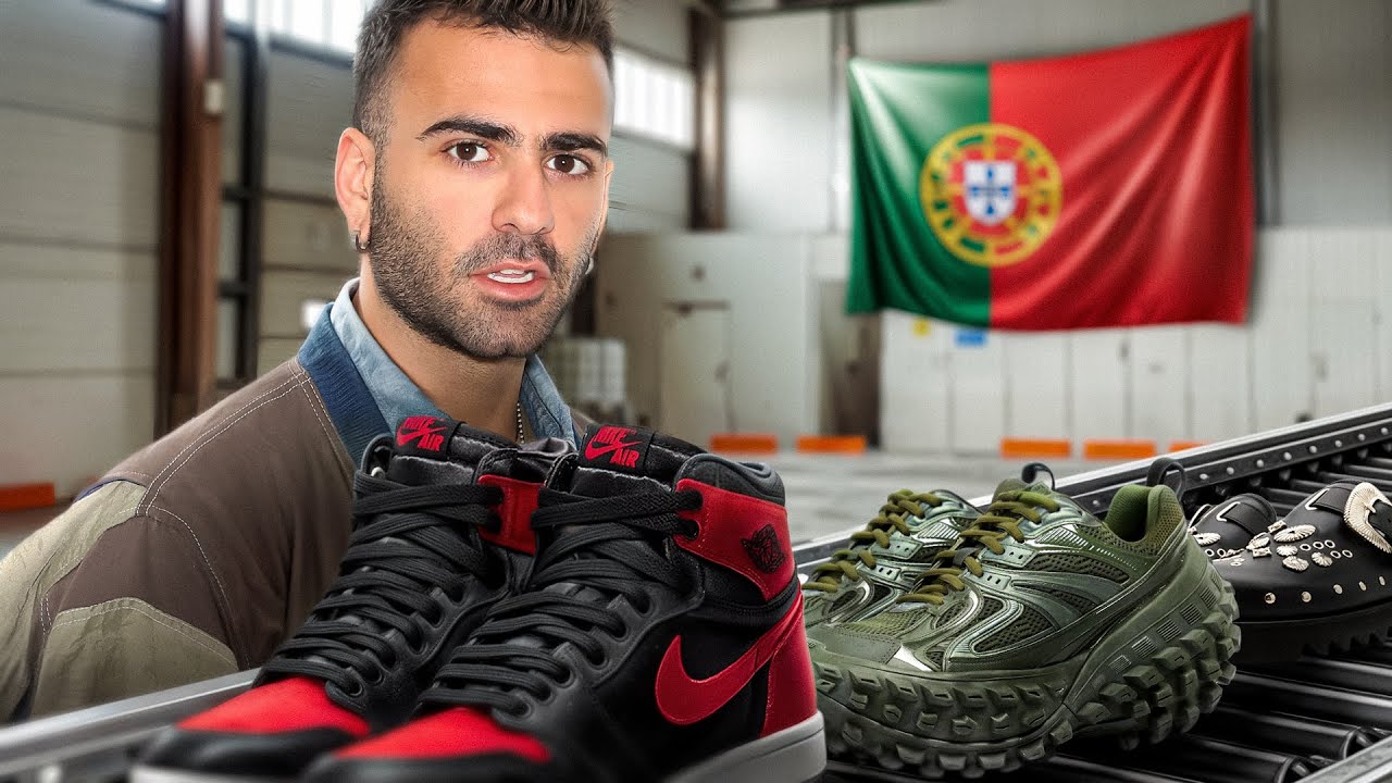 Inside a Sneaker Factory in Portugal - YouTube