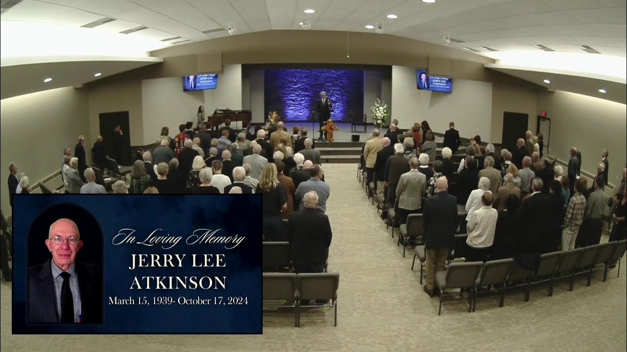 Jerry Lee Atkinson - Celebration of Life // 10-26-24 - YouTube
