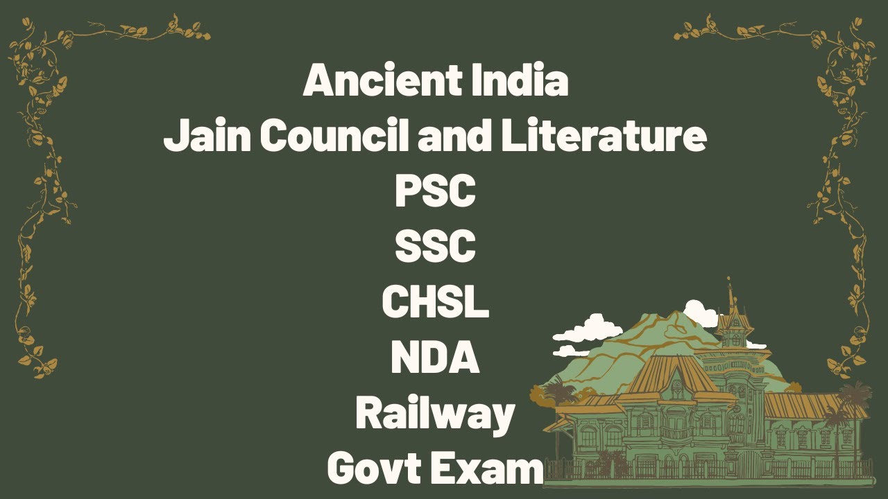 Jain Council and Jain Literature - YouTube