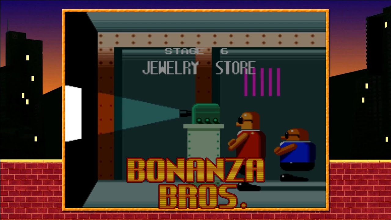Bonanza Bros. - Stage 6: Jewelry Store - YouTube