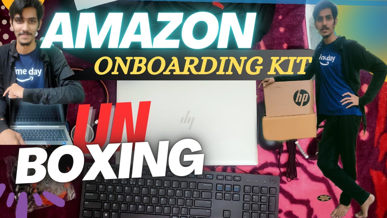 AMAZON ONBOARDING KIT | WELCOME KIT | AMAZON JOB | WORK FROM HOME JOB # ...