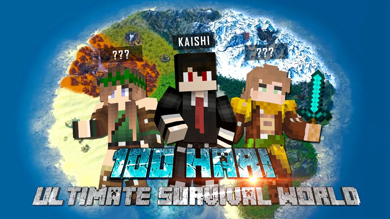 100 Hari Minecraft USW: The Kama Mountain - YouTube