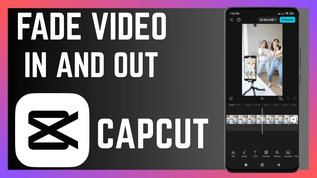 How To Add Fade In And Fade Out Effects On Videos In CapCut - YouTube