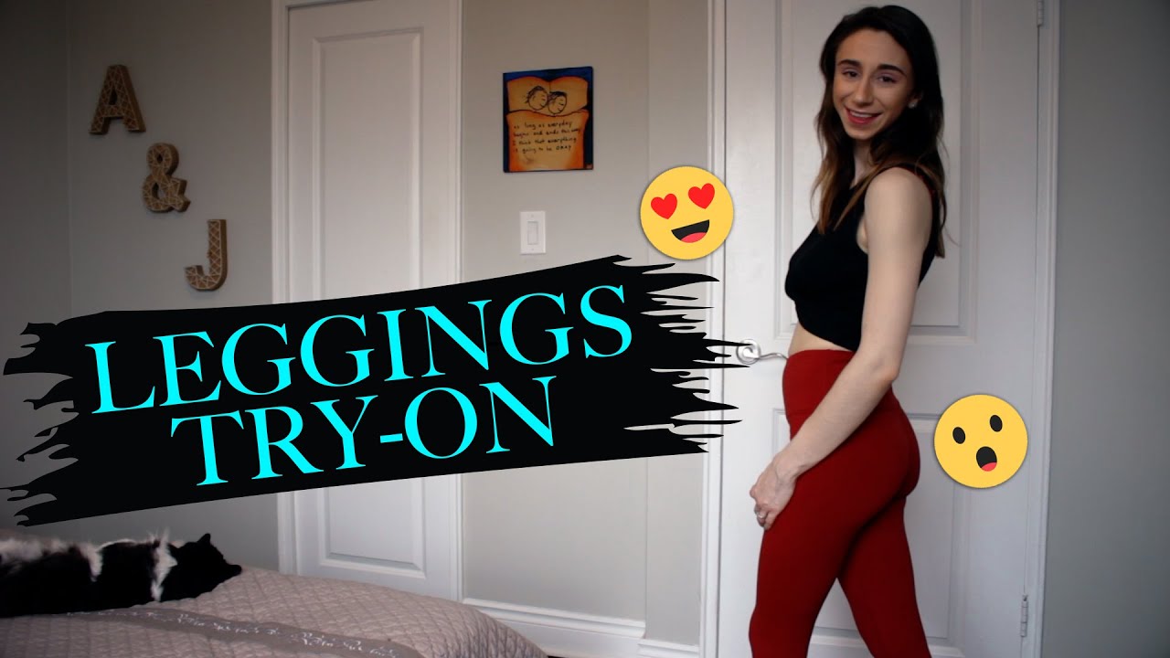 Sexy Leggings Try-On | Yoga Pants Haul - YouTube