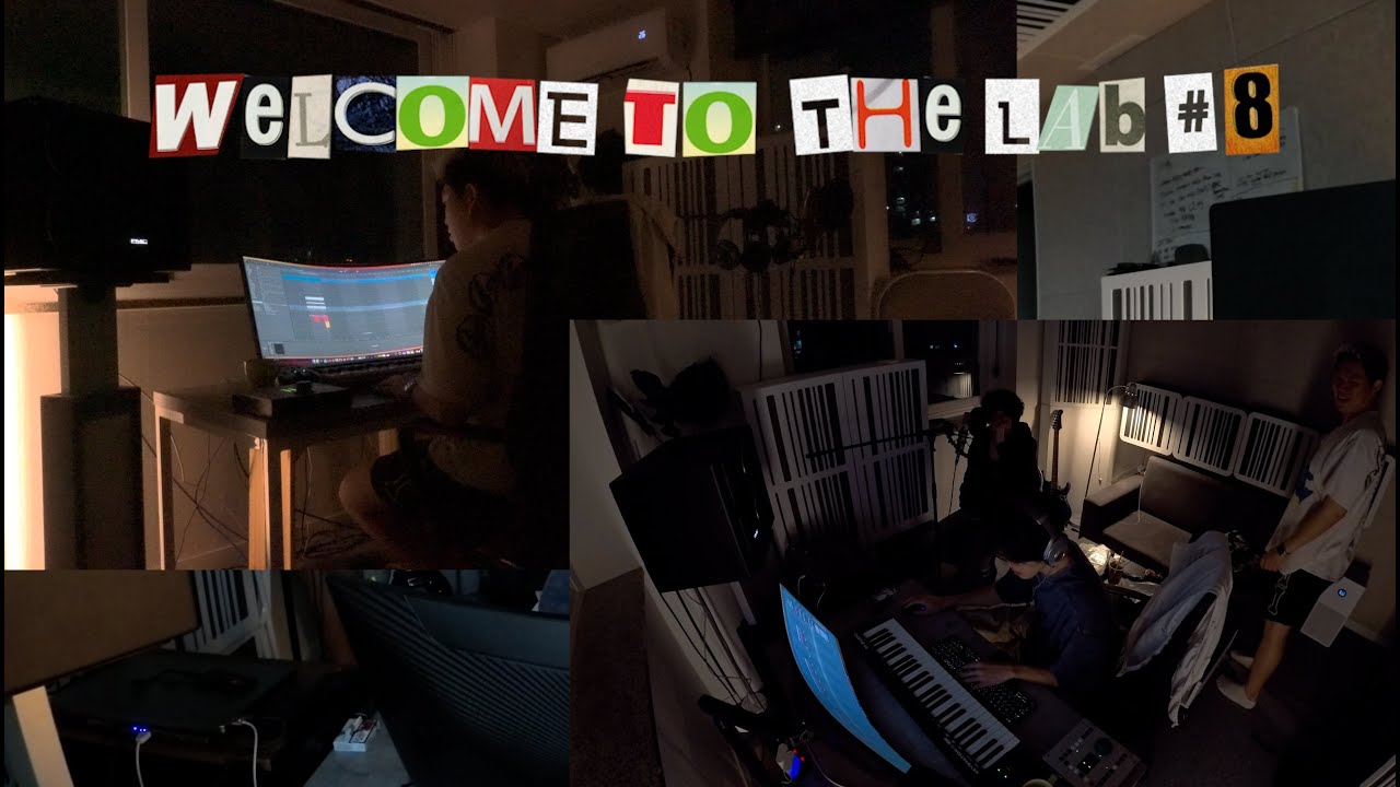 WELCOME TO THE LAB #8 STUDIO SESSION VLOG / MAKING NEW ALBUM - YouTube