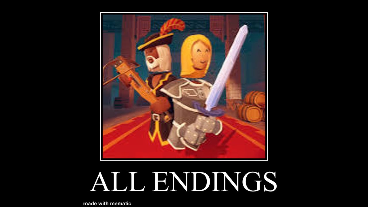 Golden Trophy All Endings Meme - YouTube