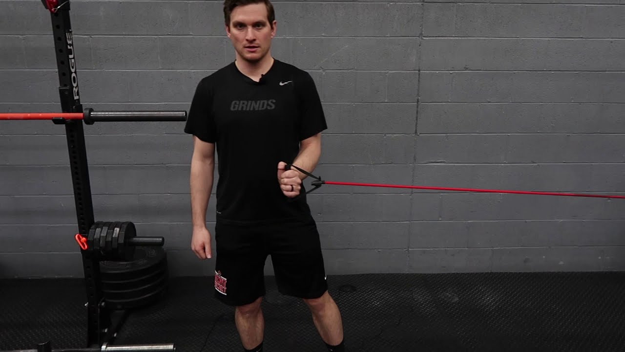 Shoulder Internal Rotation Walkouts - YouTube