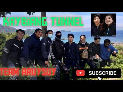 KAYBIANG TUNNEL RIDE (MAY BUTANDING SA DAGAT HAHA) | with Team ARUYSUY ...