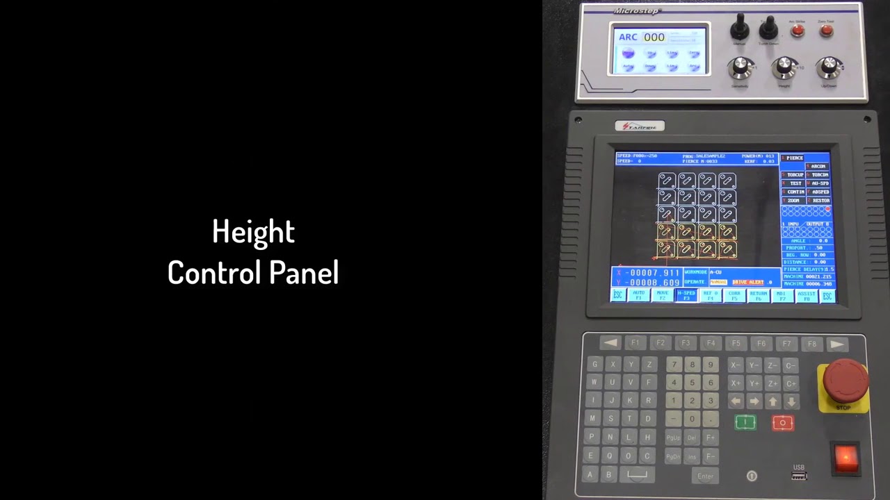 Piranha Plasma Table Control Introduction - YouTube