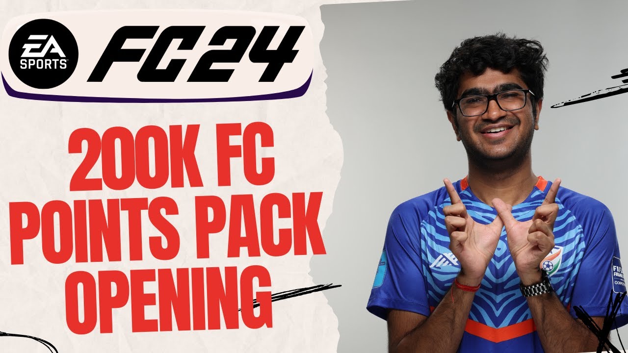200,000 FC POINTS PACK OPENING!! FIRST EA FC 24 STREAM - YouTube