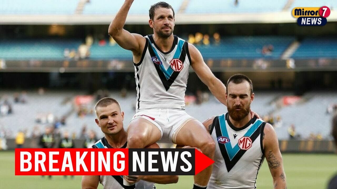 Port Adelaide Dominates Sydney Swans with Record-Breaking Victory - YouTube