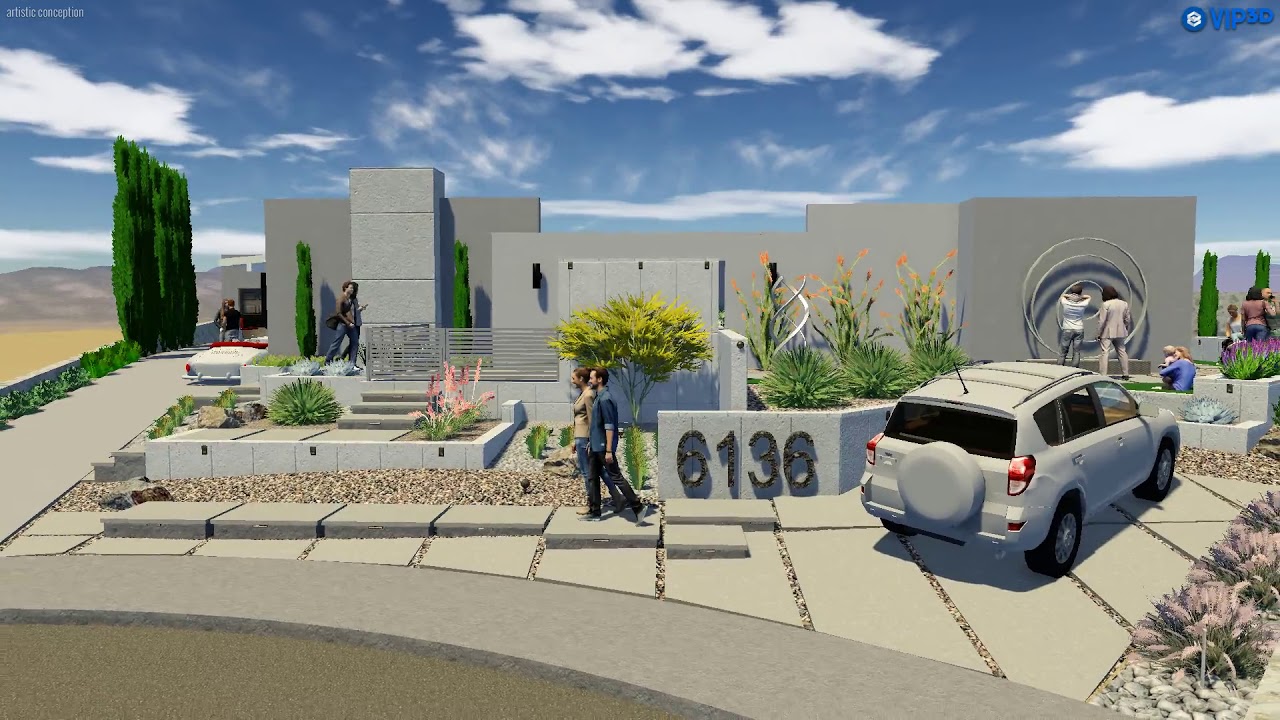 Check out this Contemporary Westside Design/build Curb appeal project ...