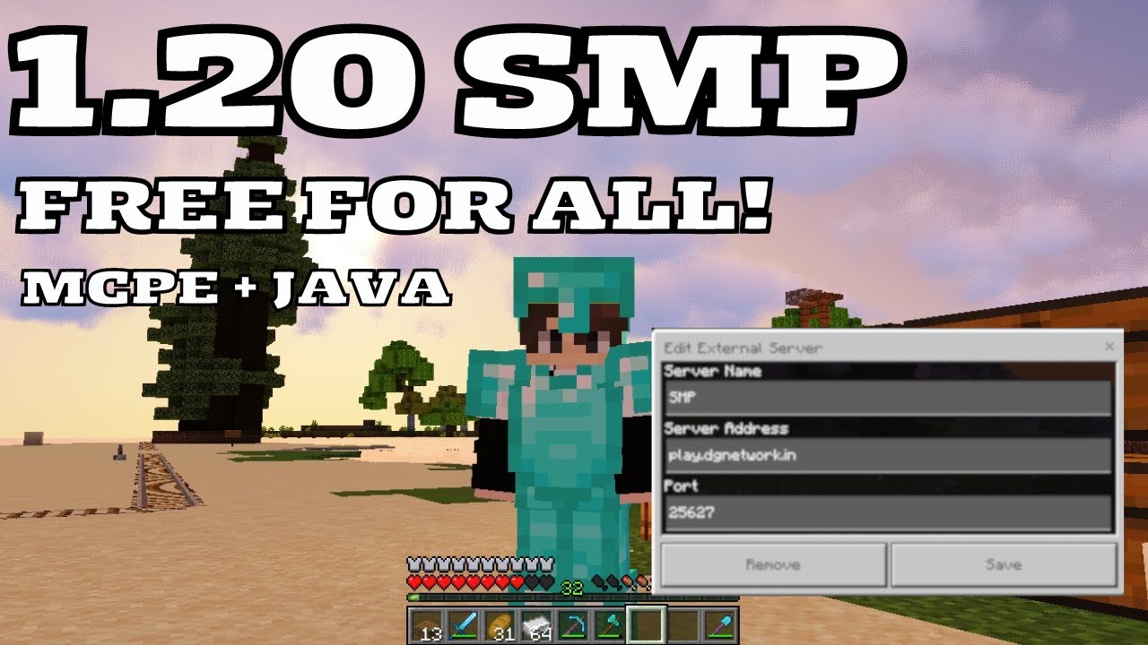 minecraft publicsmp live 24 / 7 JOINABLE | how to join minecraft smp # ...