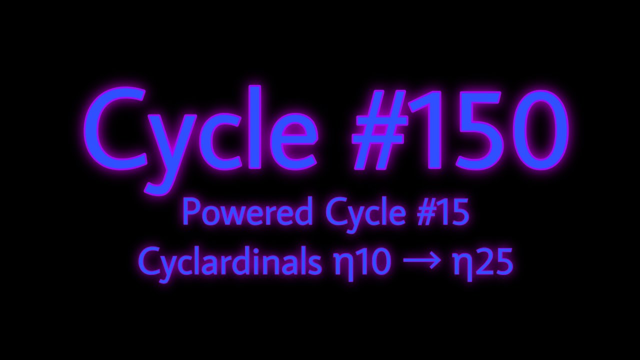 Cycle #150 / Powered Cycle #15 - YouTube