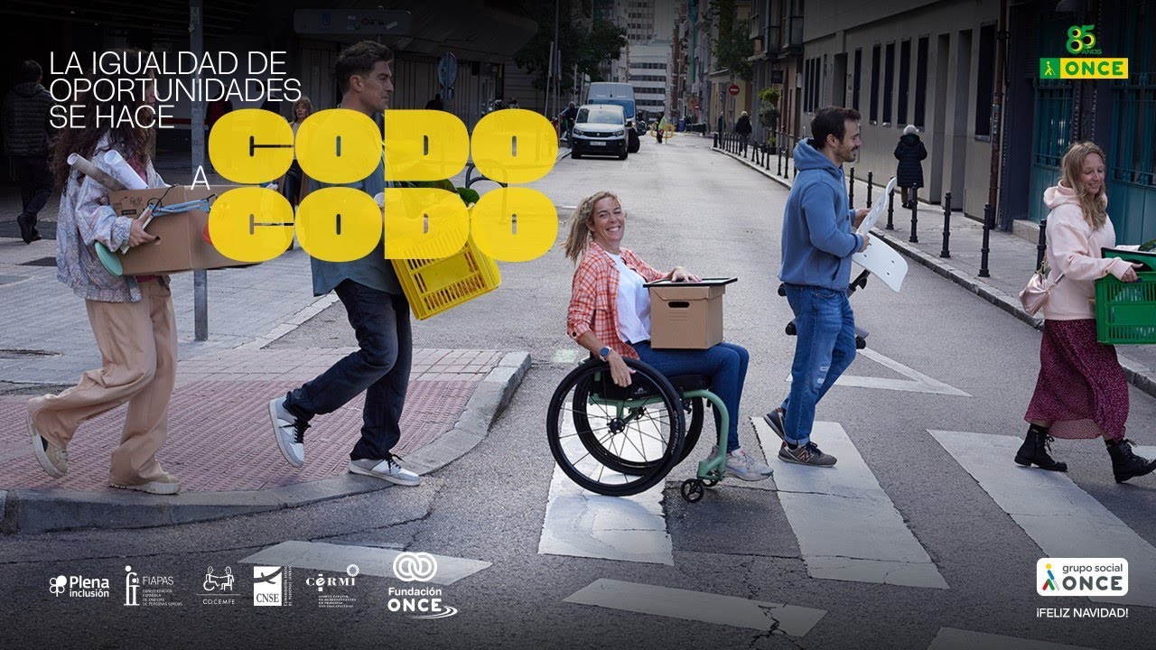 Codo a Codo - Campaña institucional Grupo Social ONCE 2023 - YouTube