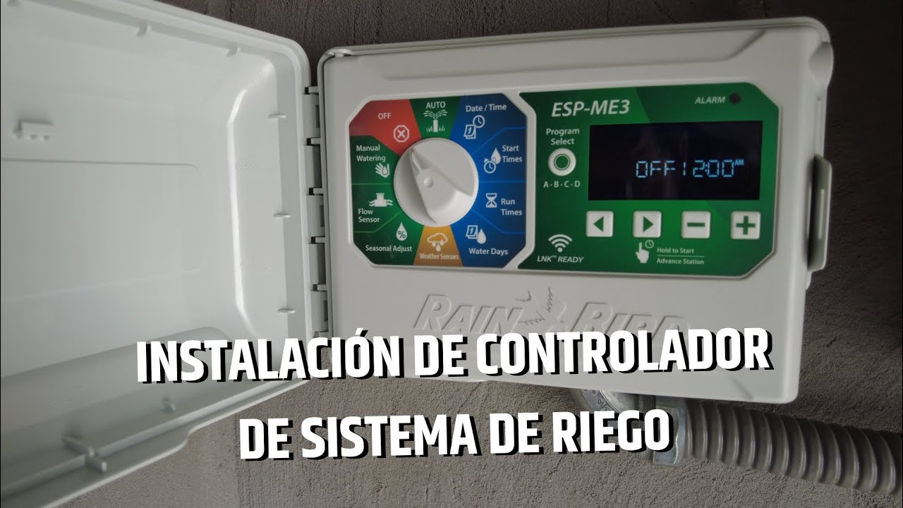 ¡Transforma tu Riego! Instalación Paso a Paso de un Controlador ...