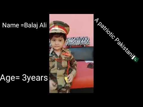A patriotic Pakistani || Balaj Ali || entry #14 - YouTube