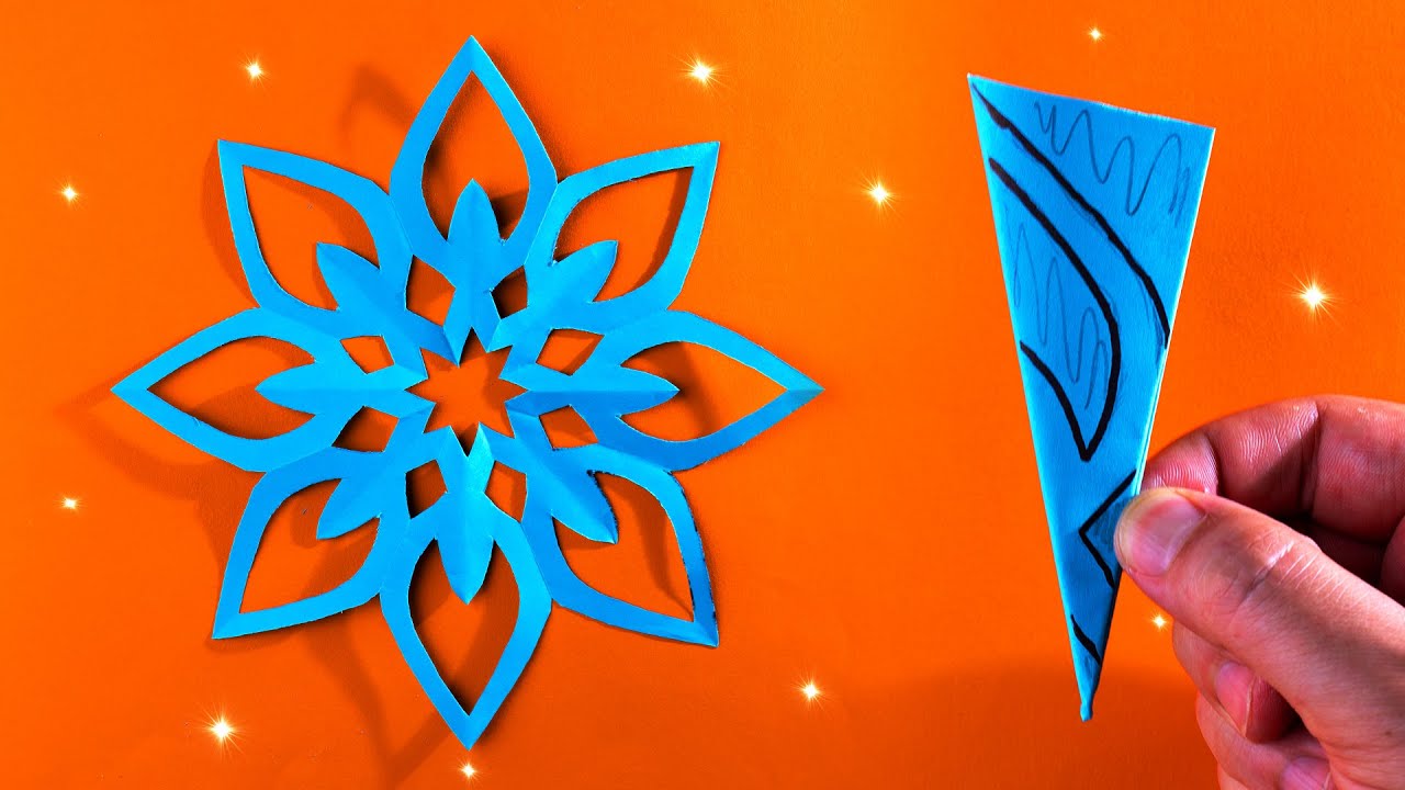 Easy & Simple Paper Cutting Design Ideas for Decoration step by step ️ ...