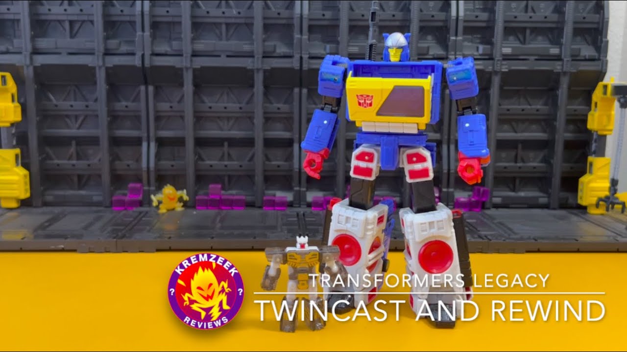 Transformers Legacy Twincast and Rewind - YouTube