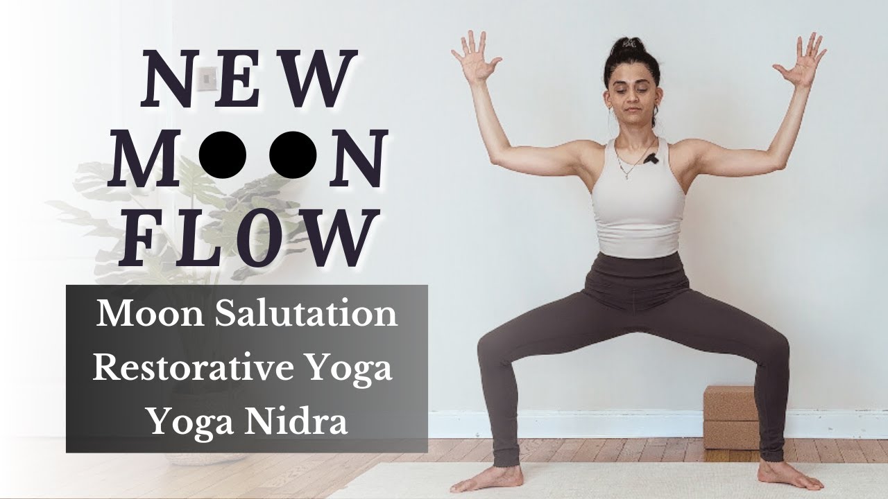 Evening Yoga Flow with Restorative Yoga and mini Yoga Nidra | 🌚 New ...