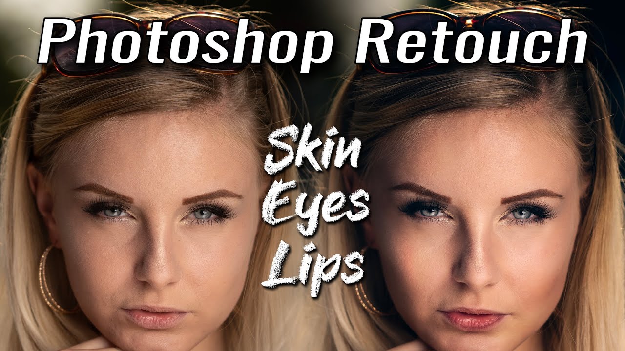Photoshop Face/Skin Retouch techniques - YouTube