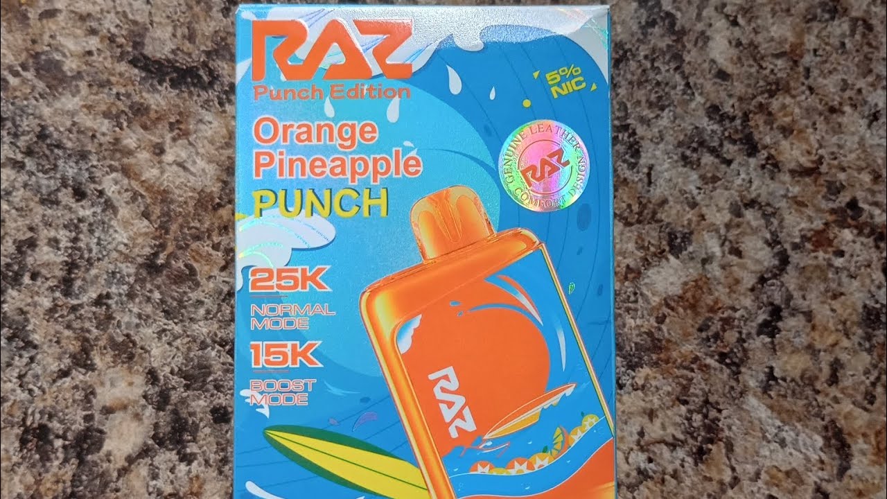 Raz orange pineapple punch (21+) #subscribe #review #raz # ...