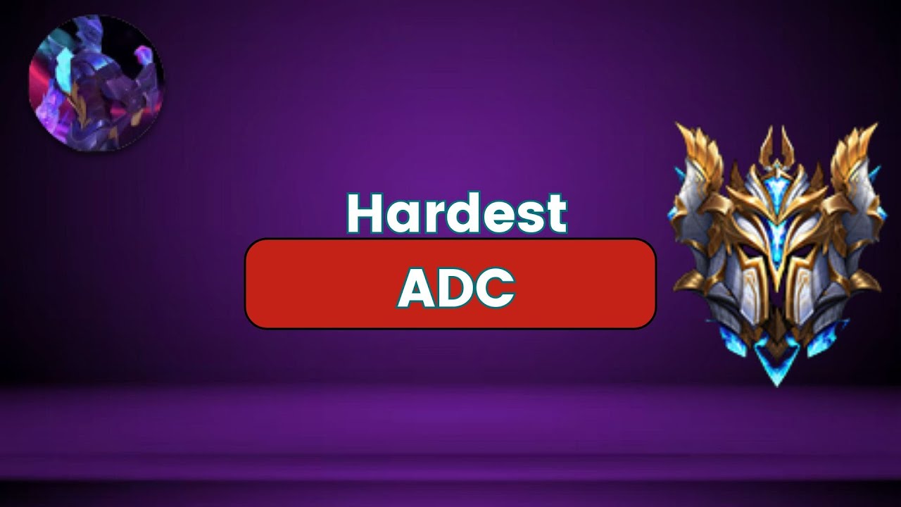 How To Play The Hardest ADC in Wild Rift - YouTube