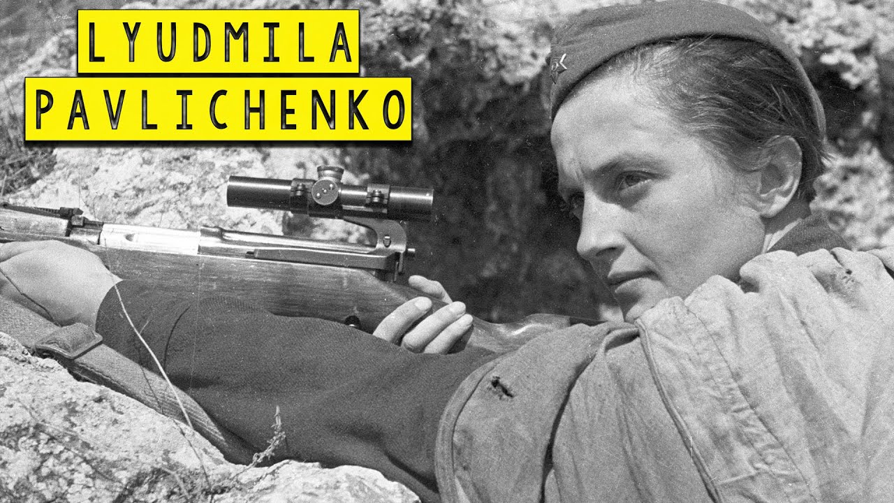 WWII's best female sniper - Lyudmila Pavlichenko - Historical ...